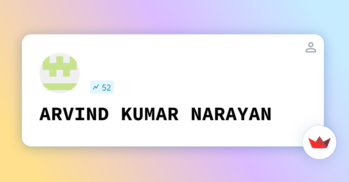 ARVIND KUMAR NARAYAN